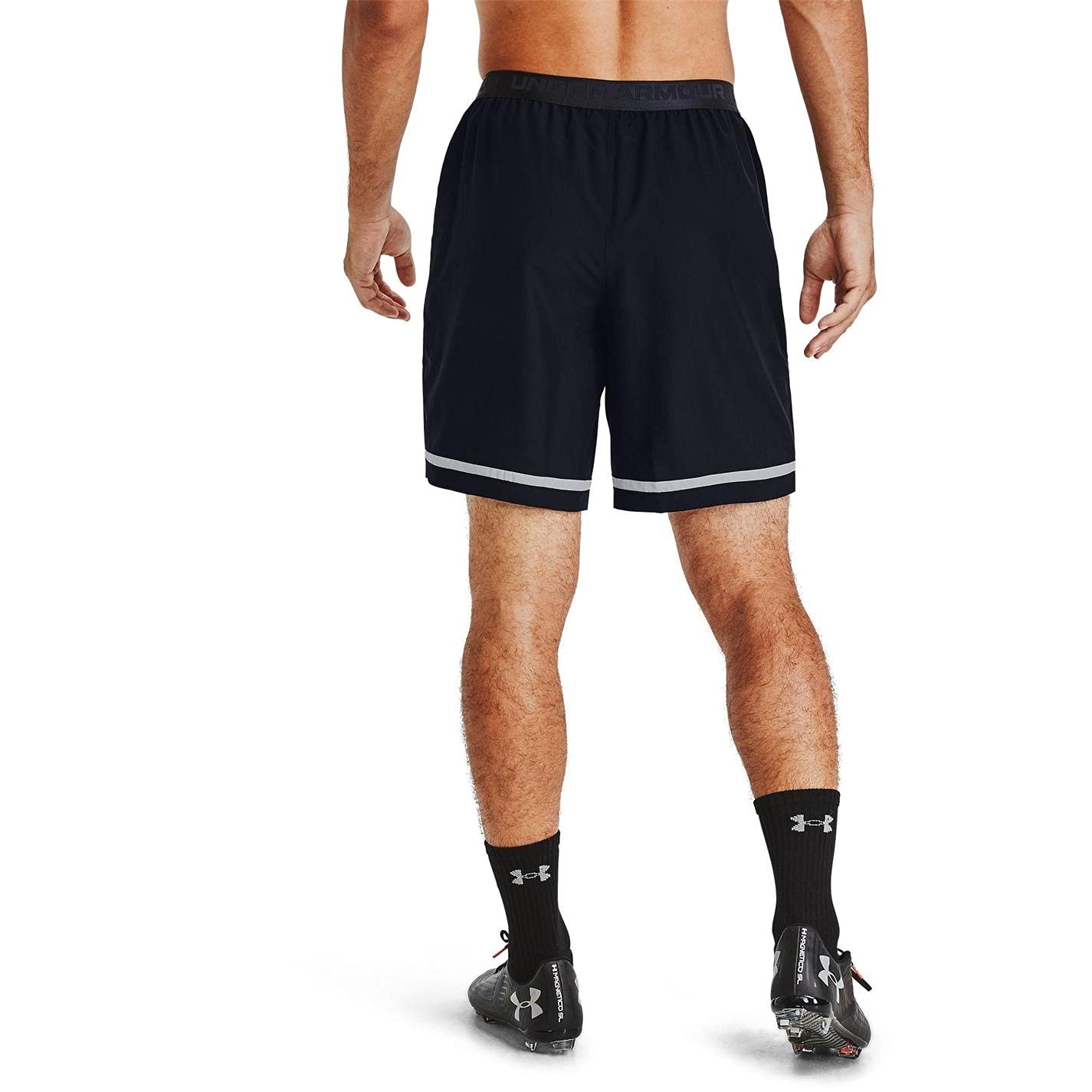 Under Armour Accelerate Premier Shorts, Black (001)/Halo Gray, XX-Large