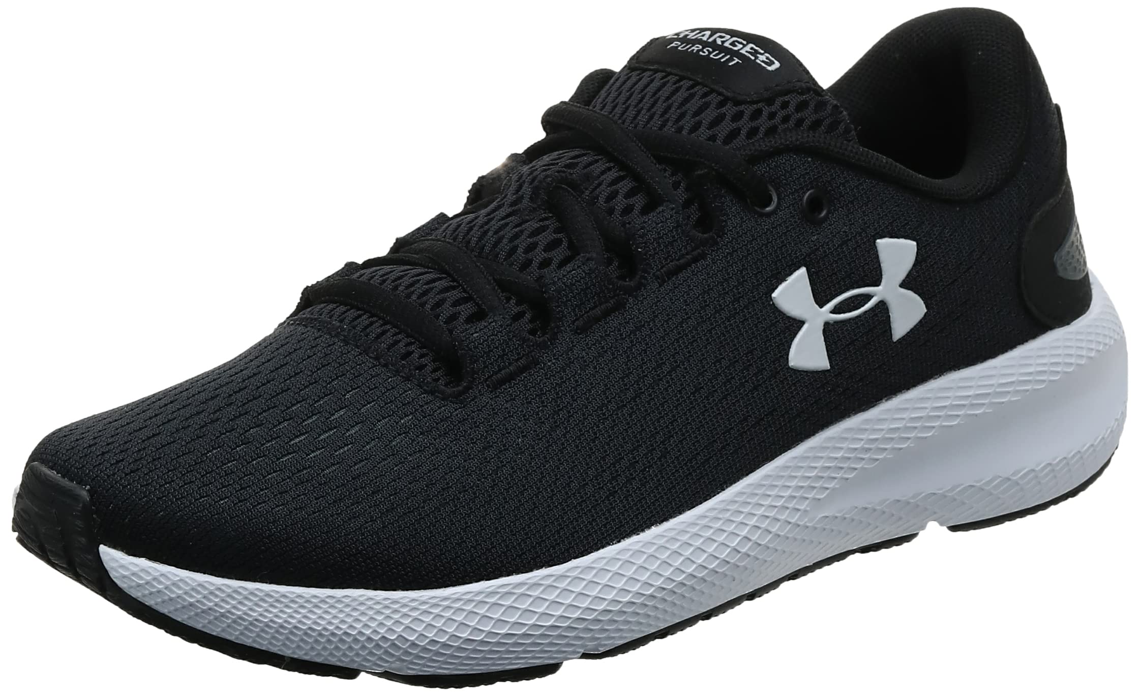 Under Armour Women's UA Charged Pursuit 2 Running Shoes 8 Black