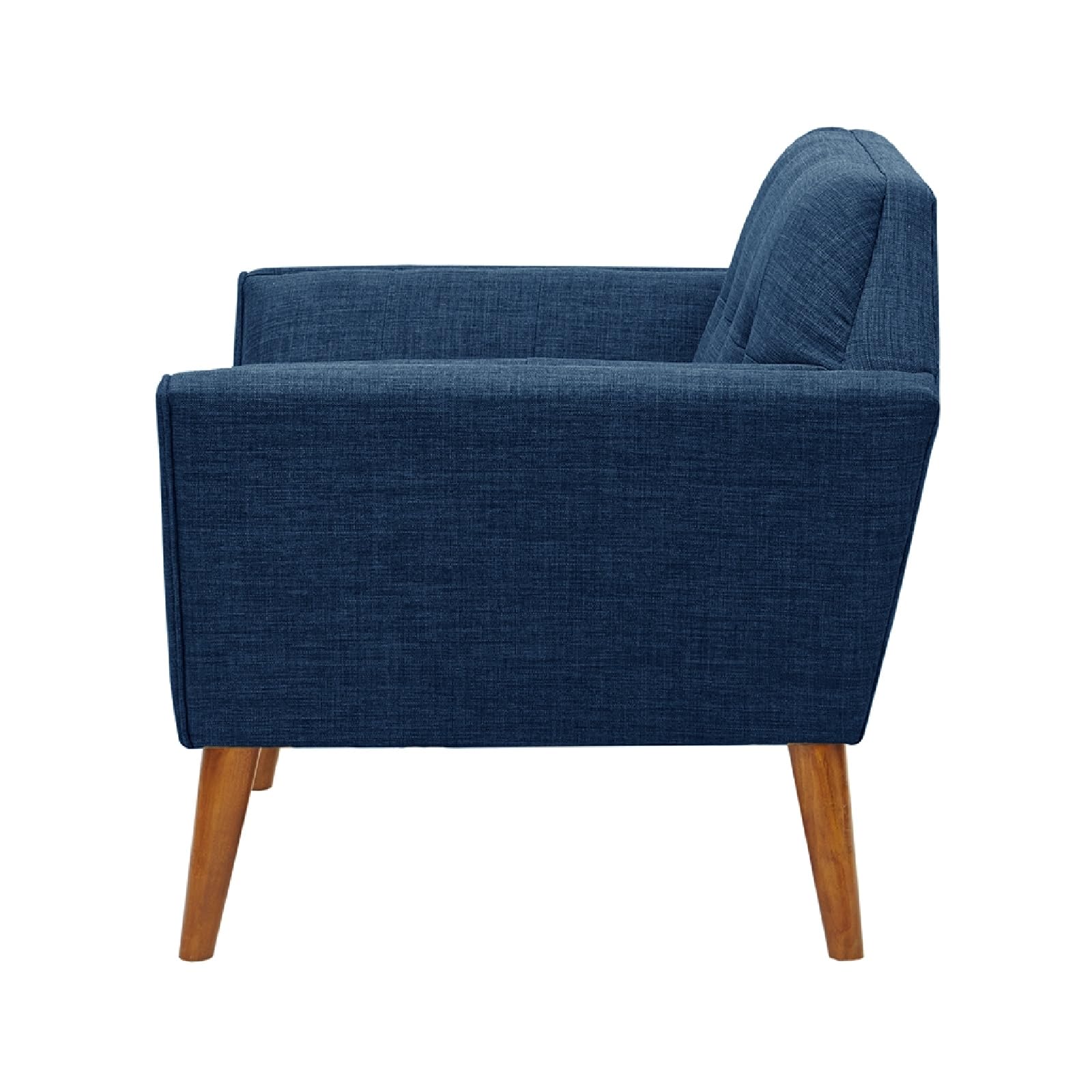 Wycian Boho High Chair, Dining Chair 18 Inch Seat Height 1PC Blue Seat Height 18" Button Tufted Details Solid Wood Capacity 300LB 29.50" L 37.00" W 31.50" H