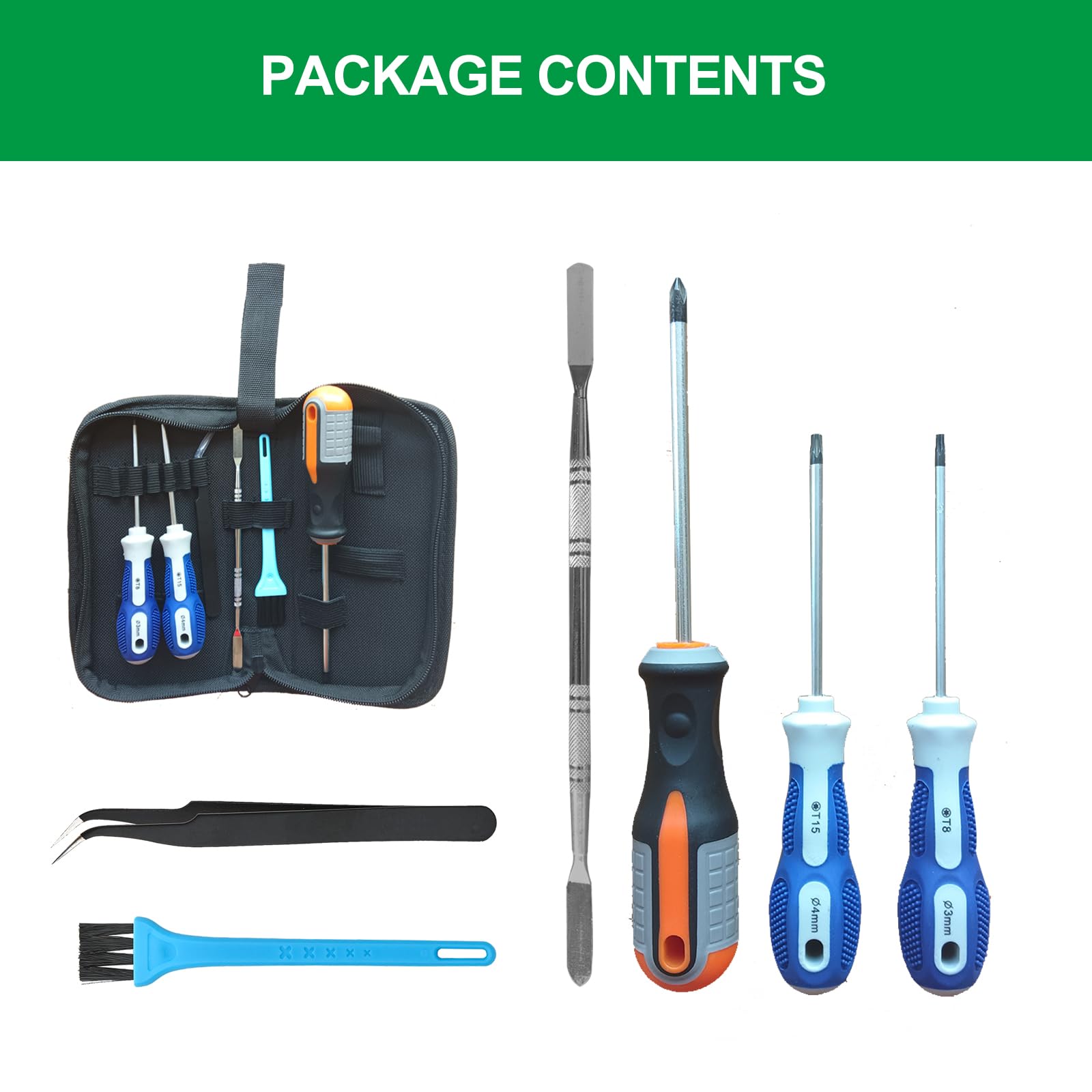 tuvisin Screwdriver Set Compatible with Dyson V6 V7 V8 V10 V11 V15 Vacuum Cleaner,Screwdriver Set Cleaning Kit, Special Maintenance and Cleaning and Repair Customized Disassembly Tool