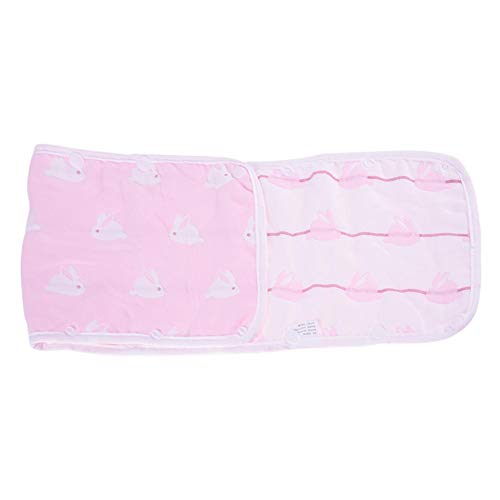 Tnfeeon Baby Stroller Handlebar Cover Universal Handle Dust Proof Sleeve Protective Cover Dismountable Pushchair Accessories for Strollers Baby Carriage Children Push Car Armrest(Pink 20 * 70)