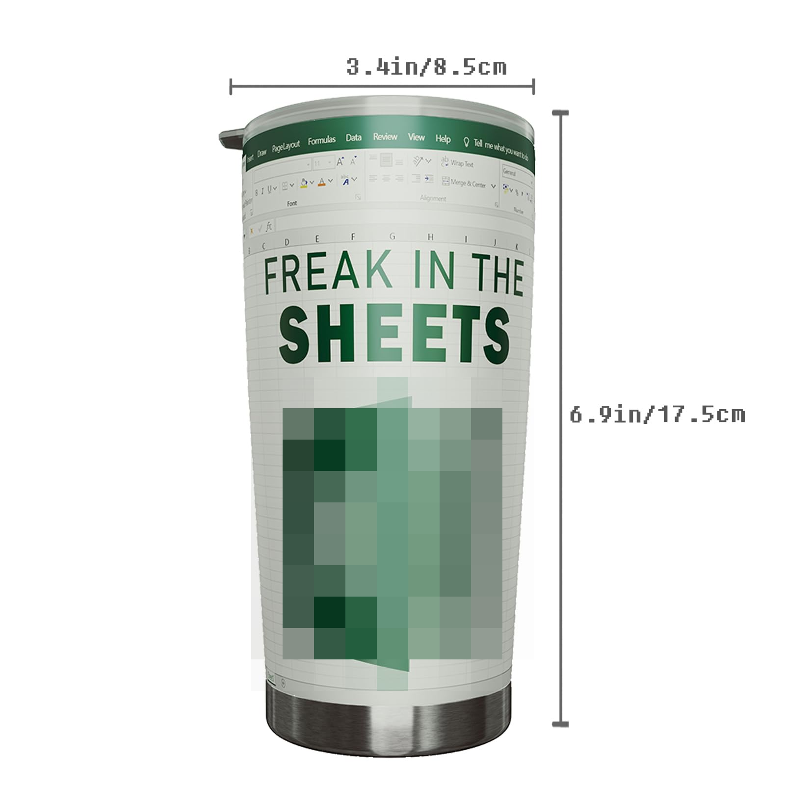 ZCLOMOLC Freak in the Sheets Excel Mug - Perfect Accountant Gift,funny excel coffee mug gifts for Coworkers, Accounting, Boss, Friend