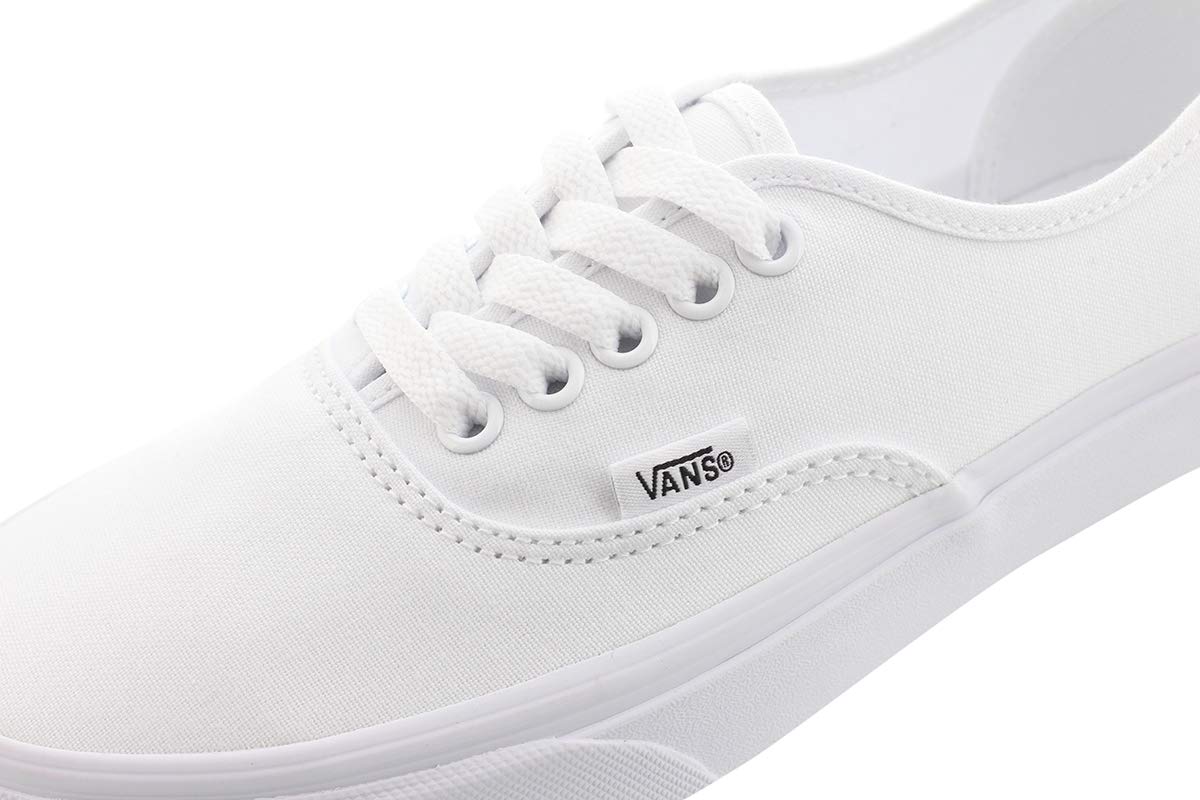 Vans U Authentic, Unisex Adults’ Sneakers True White, 9.5 Women/8 Men