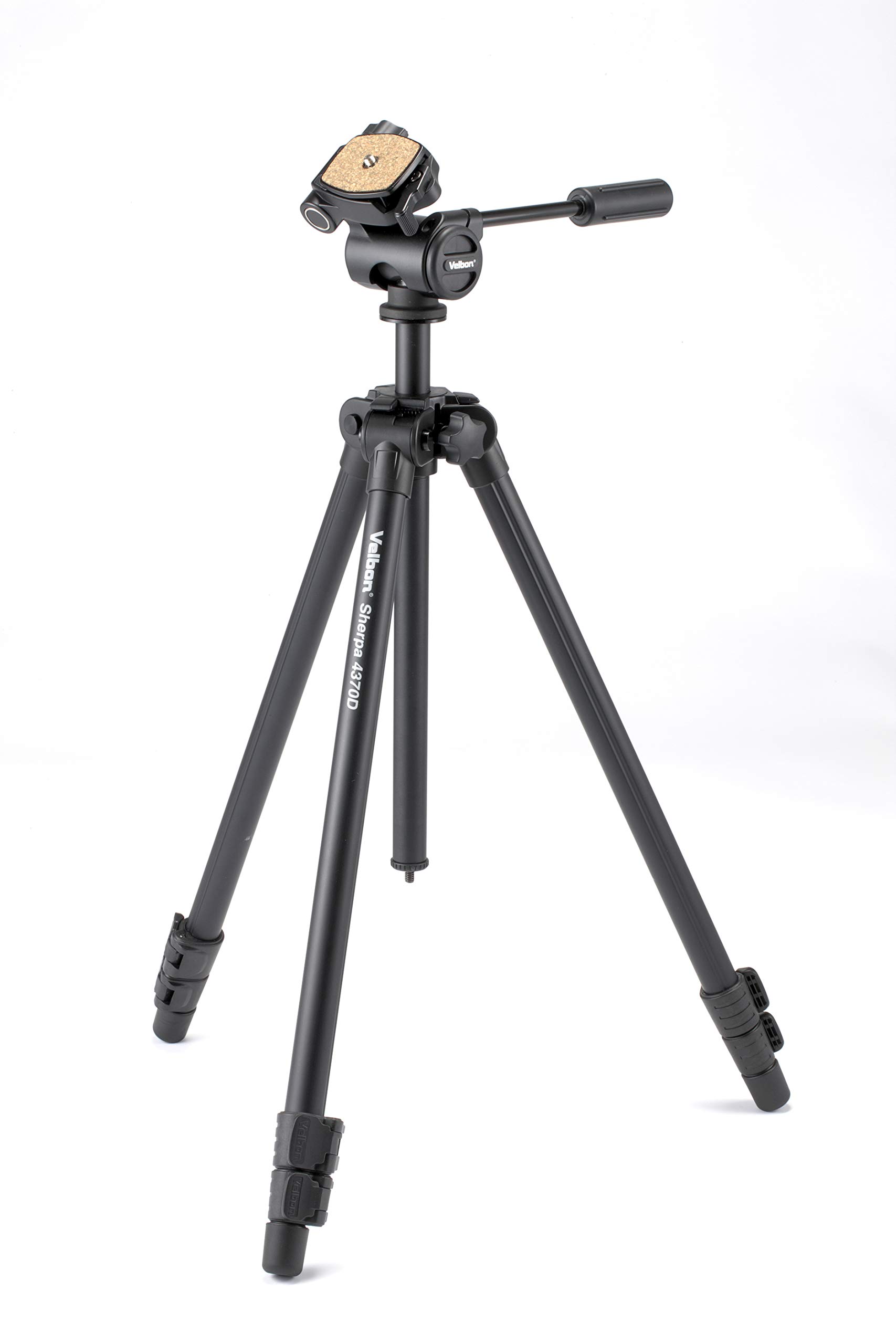 Velbon Sherpa 4370D Aluminum 3-Sections Split Center Tripod, Sherpa Sherpa 4370D