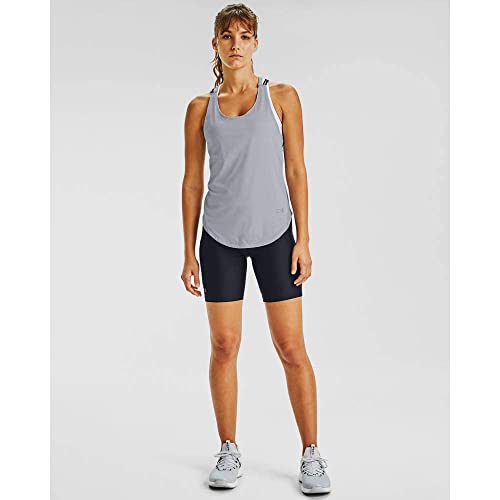 Under Armour Women's Armour Sport X-Back Tank , Mod Gray Light Heather (011)/Mod Gray , Large