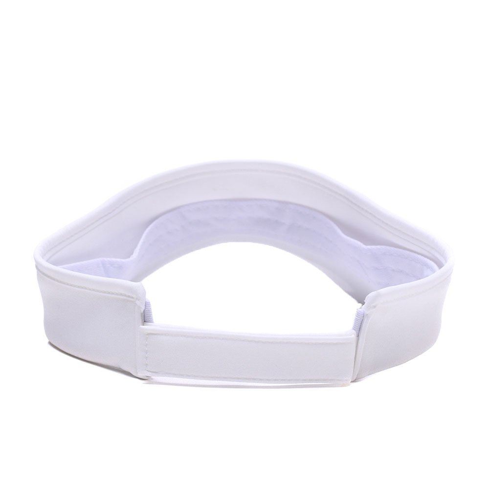 Sun Visors,Premium Sports Tennis Golf Running Hat, Mesh Adjustable Cap (White)