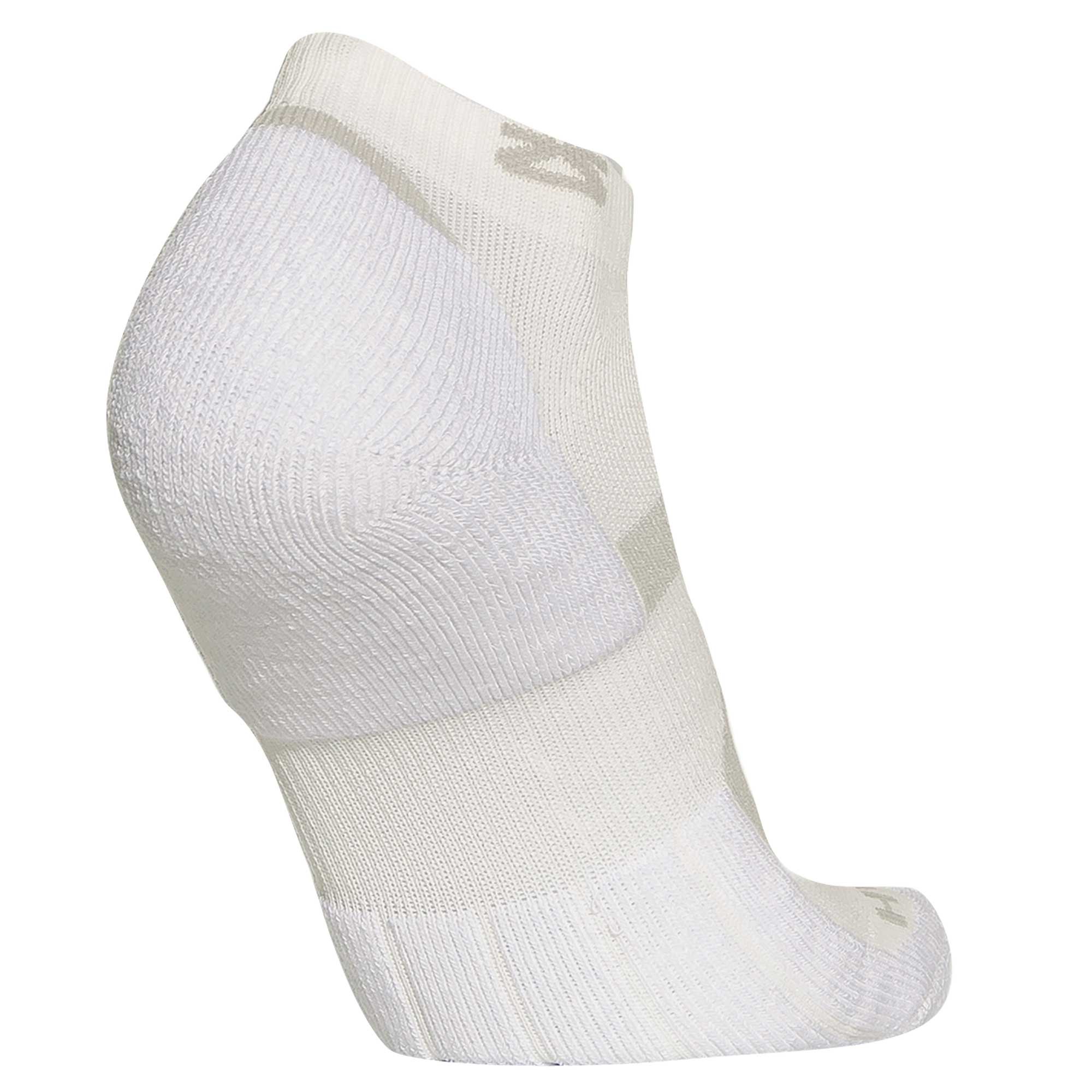 Zensah Unisex Ankle Tennis Socks - Sport Socks, Athletic, White, Medium