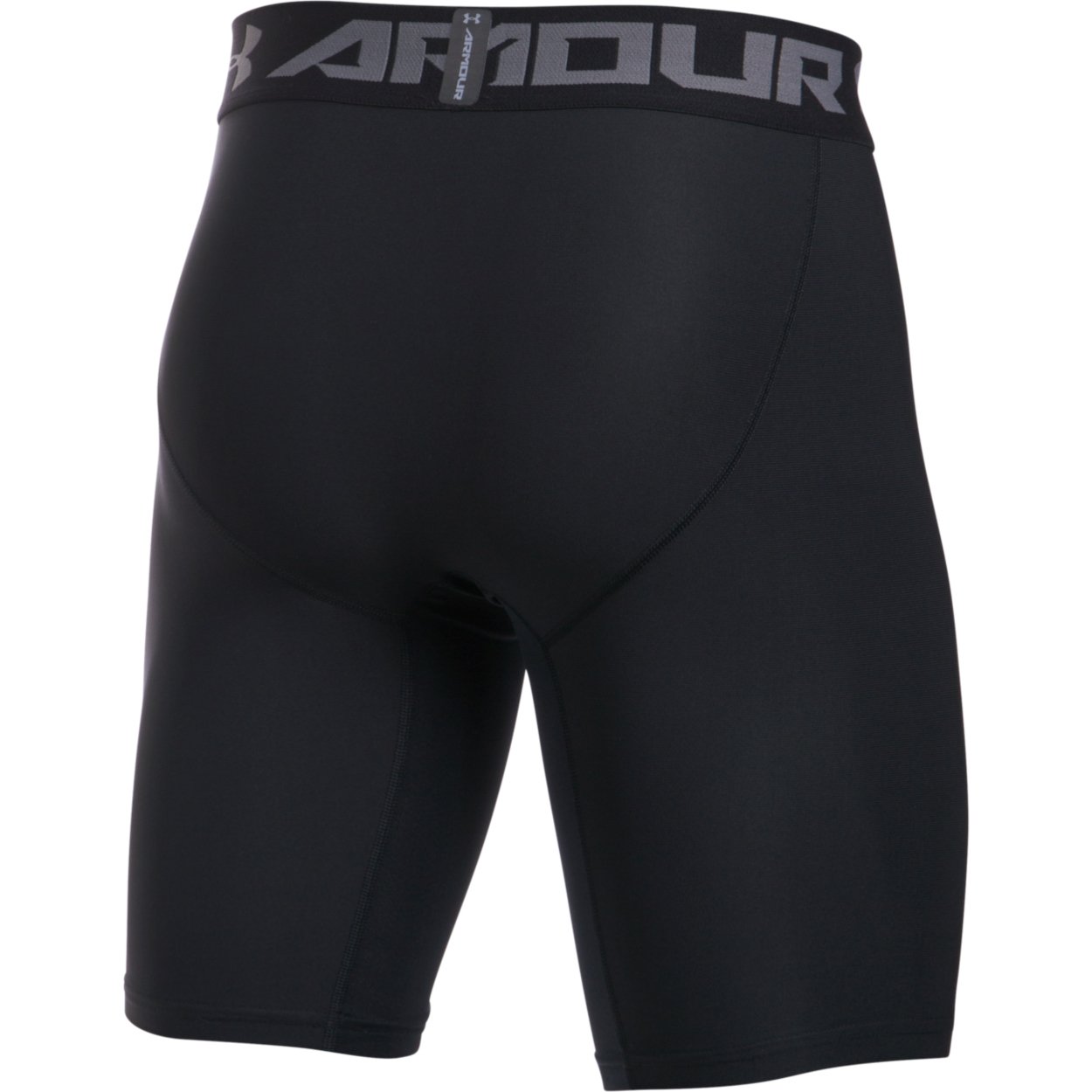 Under Armour Men's HeatGear® Armour Long Compression Shorts SM White
