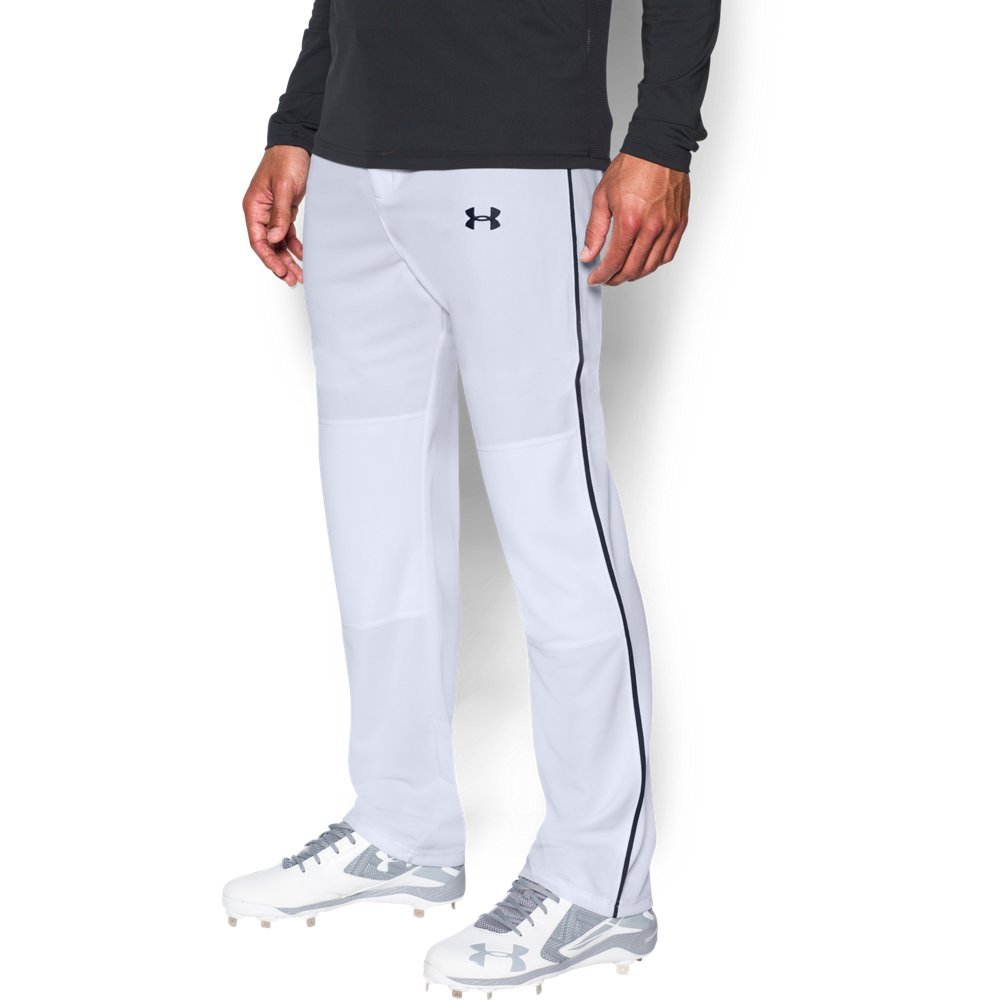 Under Armour Mens Clean Up Piped Pant, Baseball Gray/Black, Small