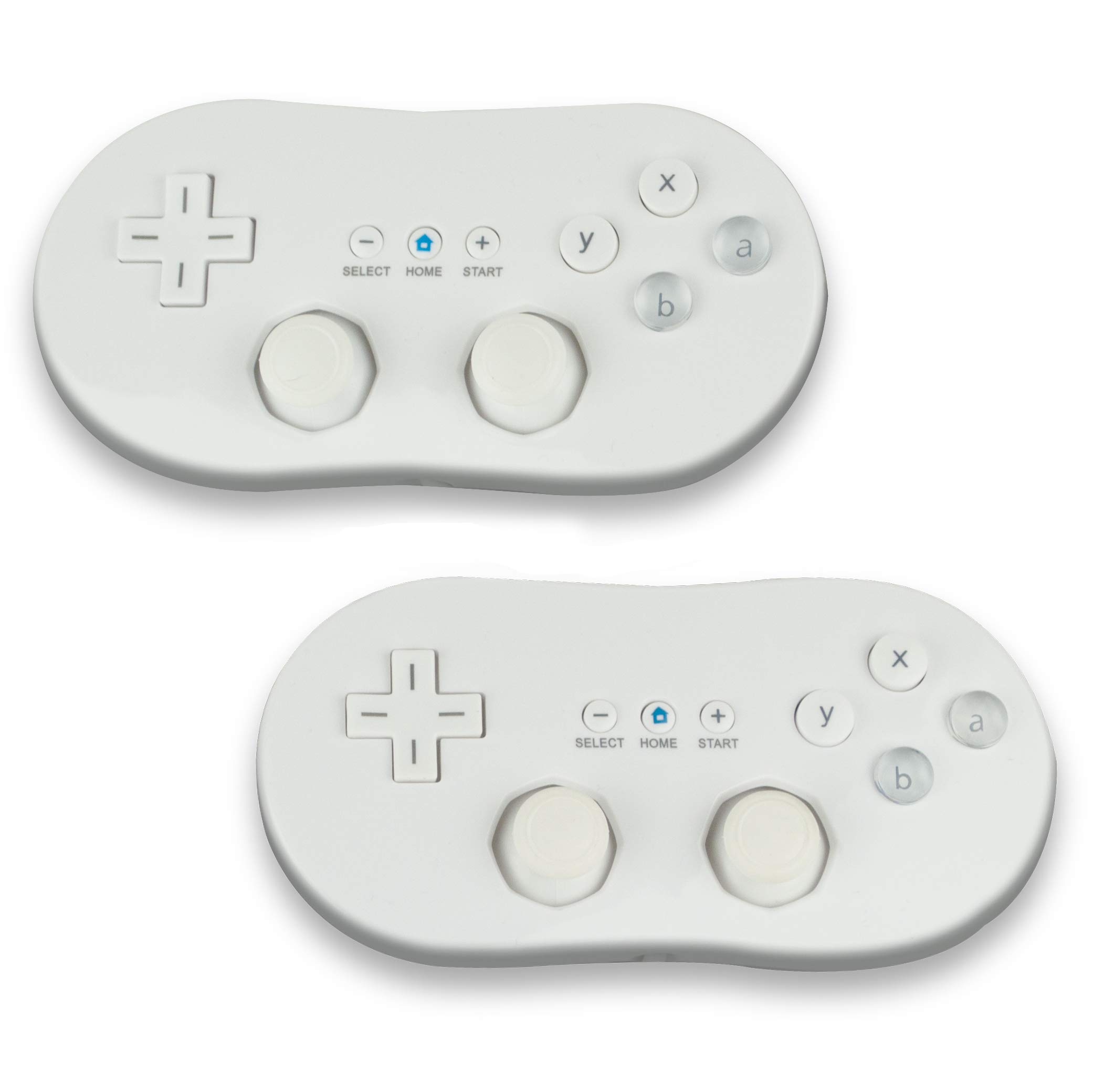 Zettaguard Classic Controller Compatible with Wii, White 2Pk