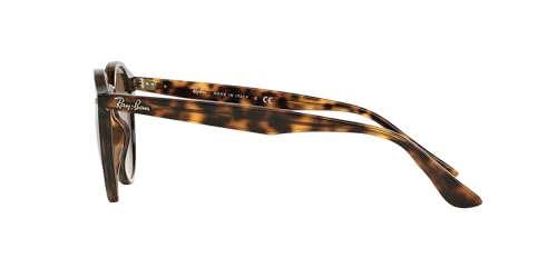 Ray-Ban RB2180 Round Sunglasses, Light Havana/Dark Brown, 49 mm