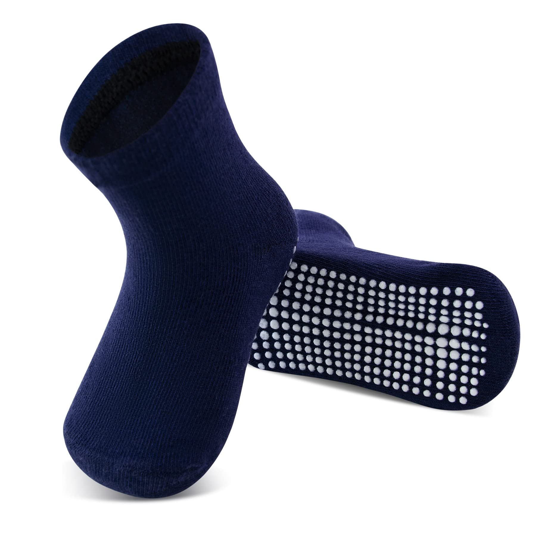 Tenpluszero Kids Cotton Crew Socks 12 Pairs Toddler Kids Athletic Crew Socks for Boys and Girls