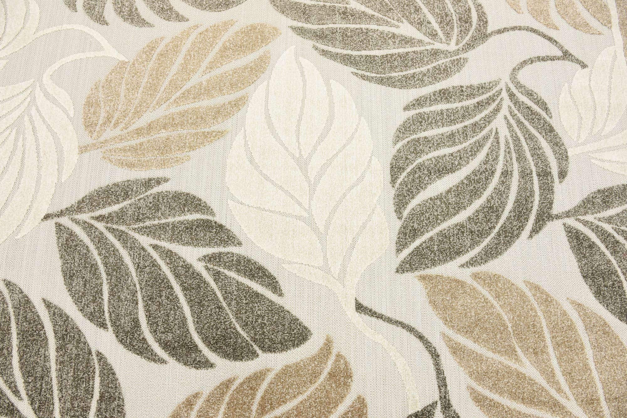 Unique Loom Outdoor Botanical Collection Area Rug - Augusta (7' 1" x 10' Rectangle, Beige/ Ivory)