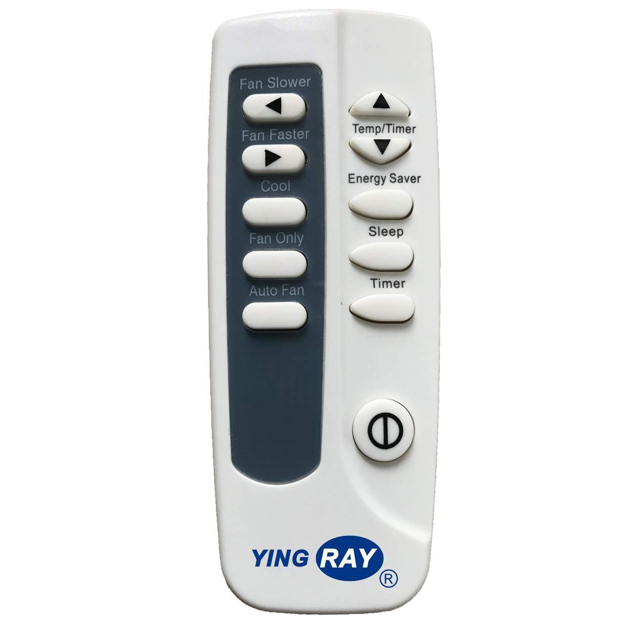 YING RAY Replacement for Frigidaire Window Air Conditioner Remote Control Model LRA127CT1 FFRE08L3Q FFRE15L3Q1 FFRE10L3Q16 FGRC0644U100