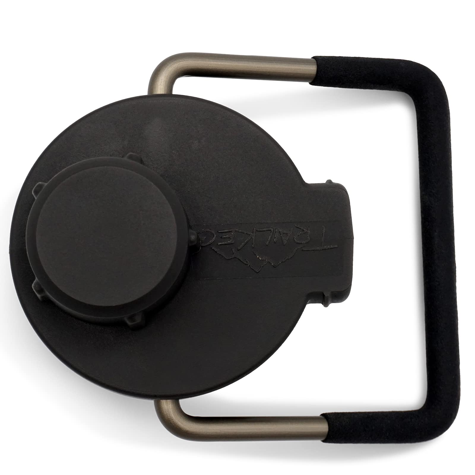 TrailKeg Mod-Lid - Fits TrailKeg bottles, Yeti Ramblers - Solid Metal Handle and Cap Keep