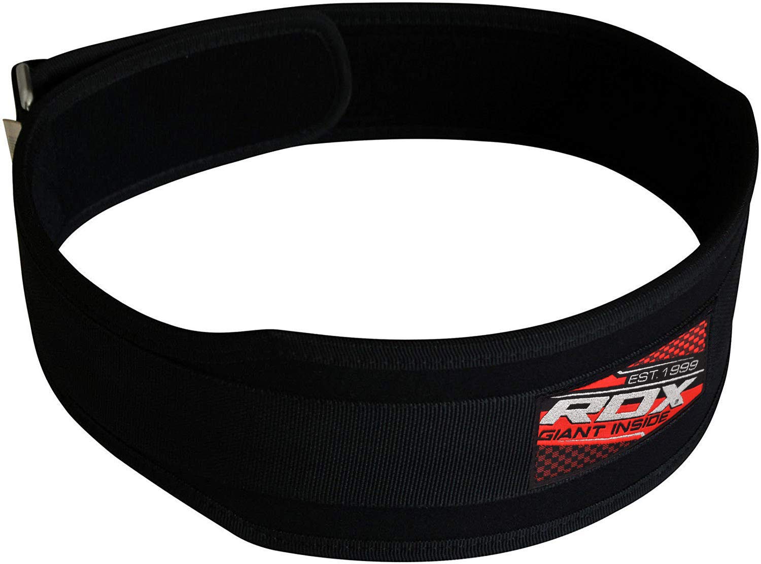 RDX Weight Lifting Belt for Gym Fitness Training-Neoprene Padded Belt with 4.5 inchesLumbar Back Support-Great for Bodybuilding, Functional Training, Powerlifting, Deadlifts Workout & Squats Exercise
