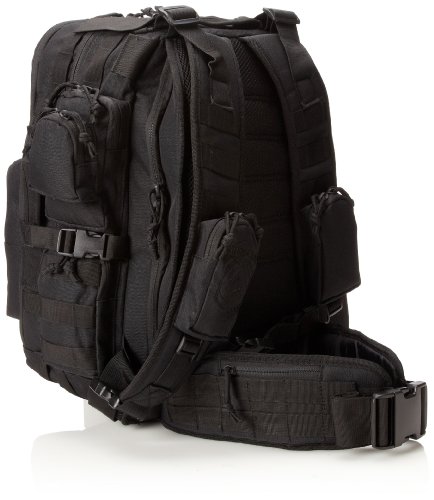 TRU-SPEC Tour Of Duty Gunny Backpack, Black, Large