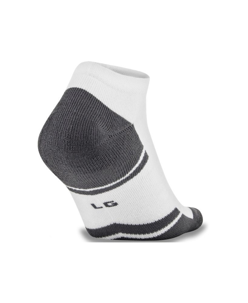 Under Armour Adult Resistor 3.0 No Show Socks, Multipairs , White/Graphite (6-Pairs) , X-Large