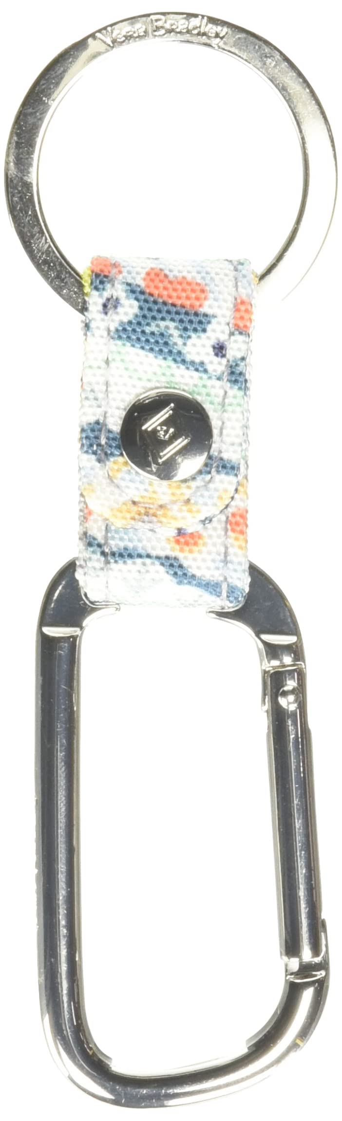 Vera Bradley Women's Recycled Lighten Up Reactive Keychain, Prairie Paisley, One Size