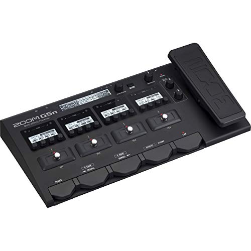 Zoom G5n Guitar Multi-Effects Processor with Expression Pedal, with 100+ Built in Effects, Amp Modeling, Stereo Effects, Looper, Rhythm Section, Tuner, Audio Interface for Direct Recording to Computer