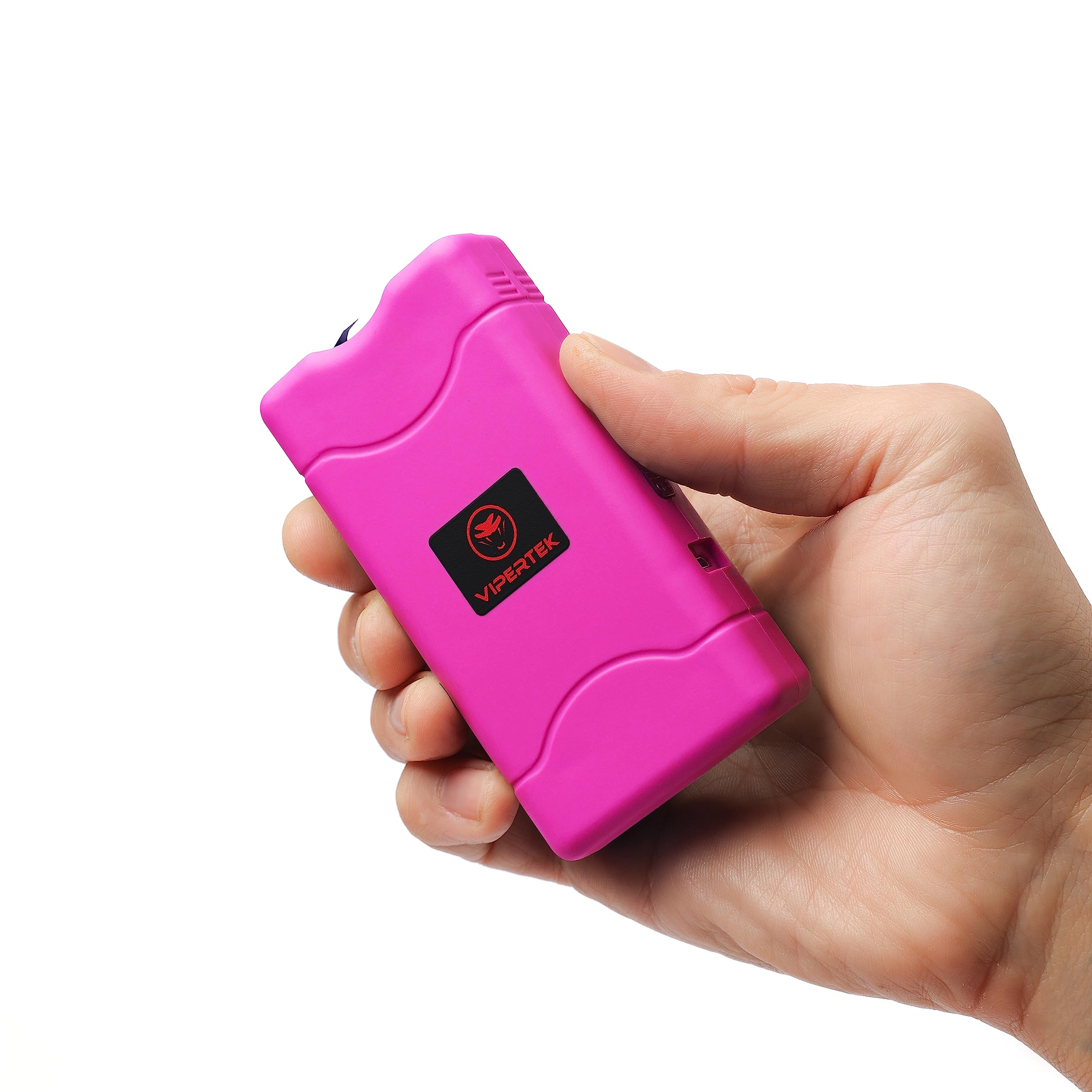 VIPERTEK VTS-880 Mini Stun Gun with LED Flashlight, Pink