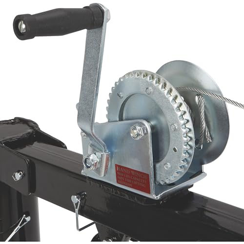 Ultra-Tow Pickup Truck Crane with Hand Winch - 1000-Lb. Capacity