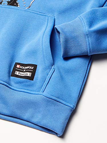 Southpole Men's Tootsie Fashion Fleece Sweatshirt (Hoody, Crewneck), Sky Blue Giantroll, Medium
