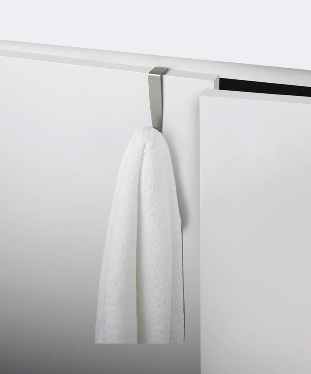 Umbra Schnook Over The Cabinet Hook 3 Pack, Black/Nickel