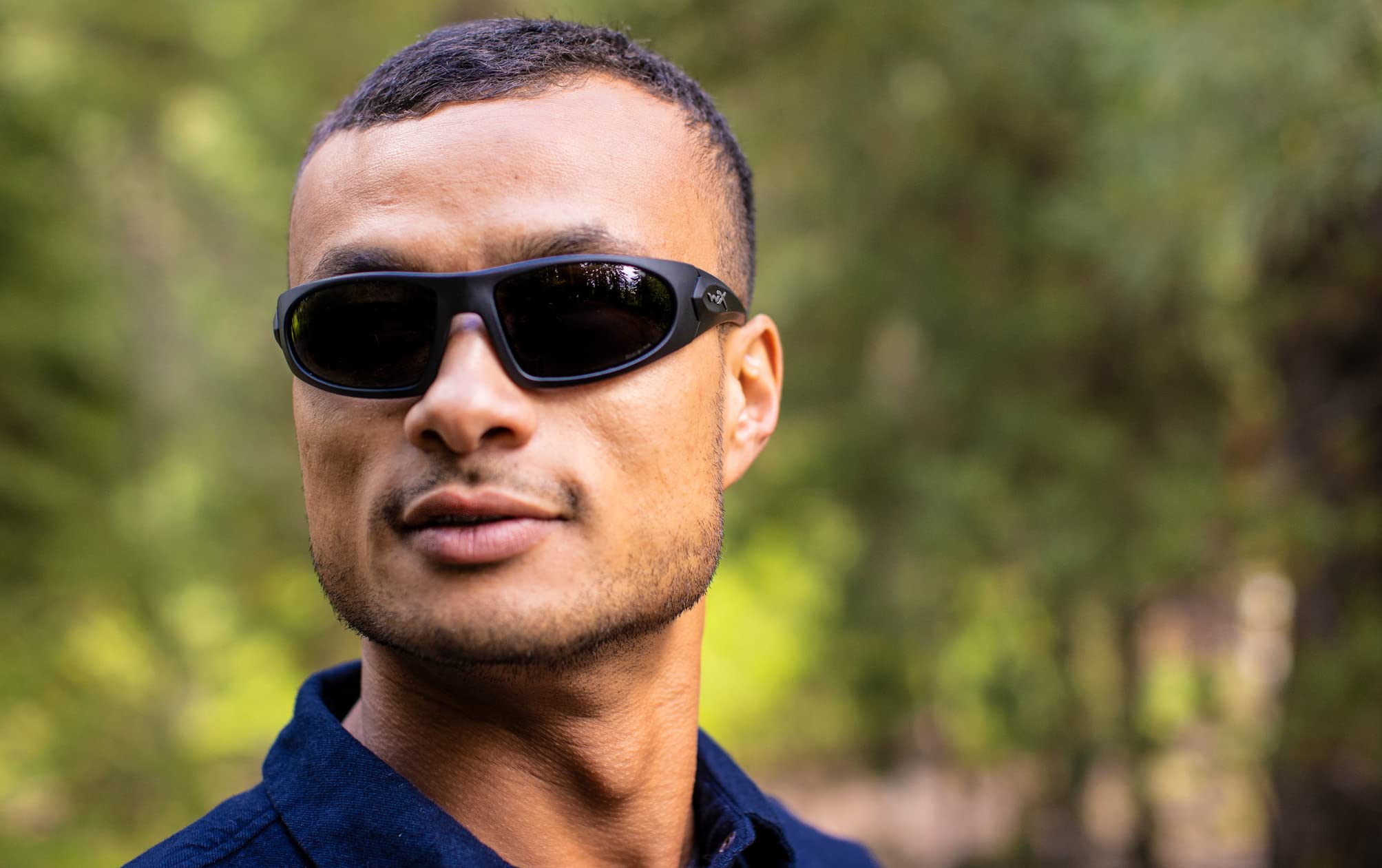 Wiley X Romer 3 Sunglasses - Matte Black/Smoke Grey/Clear/Light Rust, Medium/Large