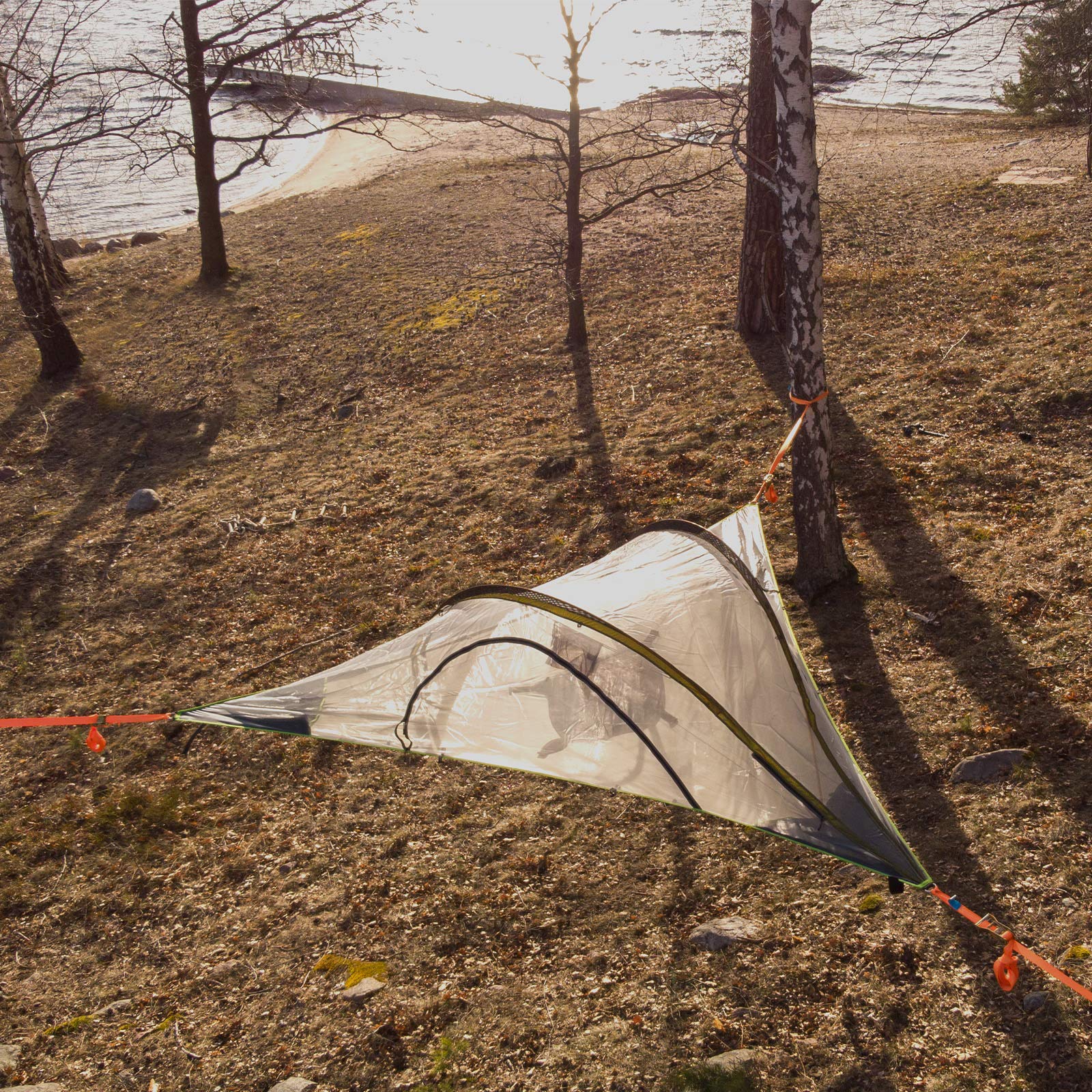 Tentsile Safari Stingray 3-Person Hammock Tree Tent - Waterproof, Portable for Hiking, Camping, Backpacking- 440kg/880lbs