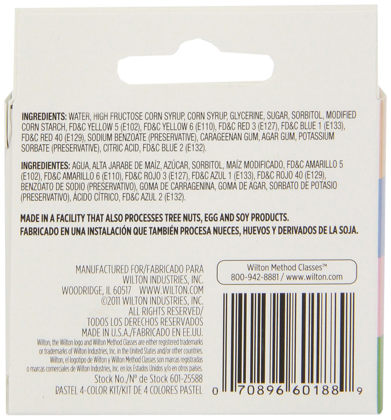 Wilton Pastel 4-Piece Icing Color Set