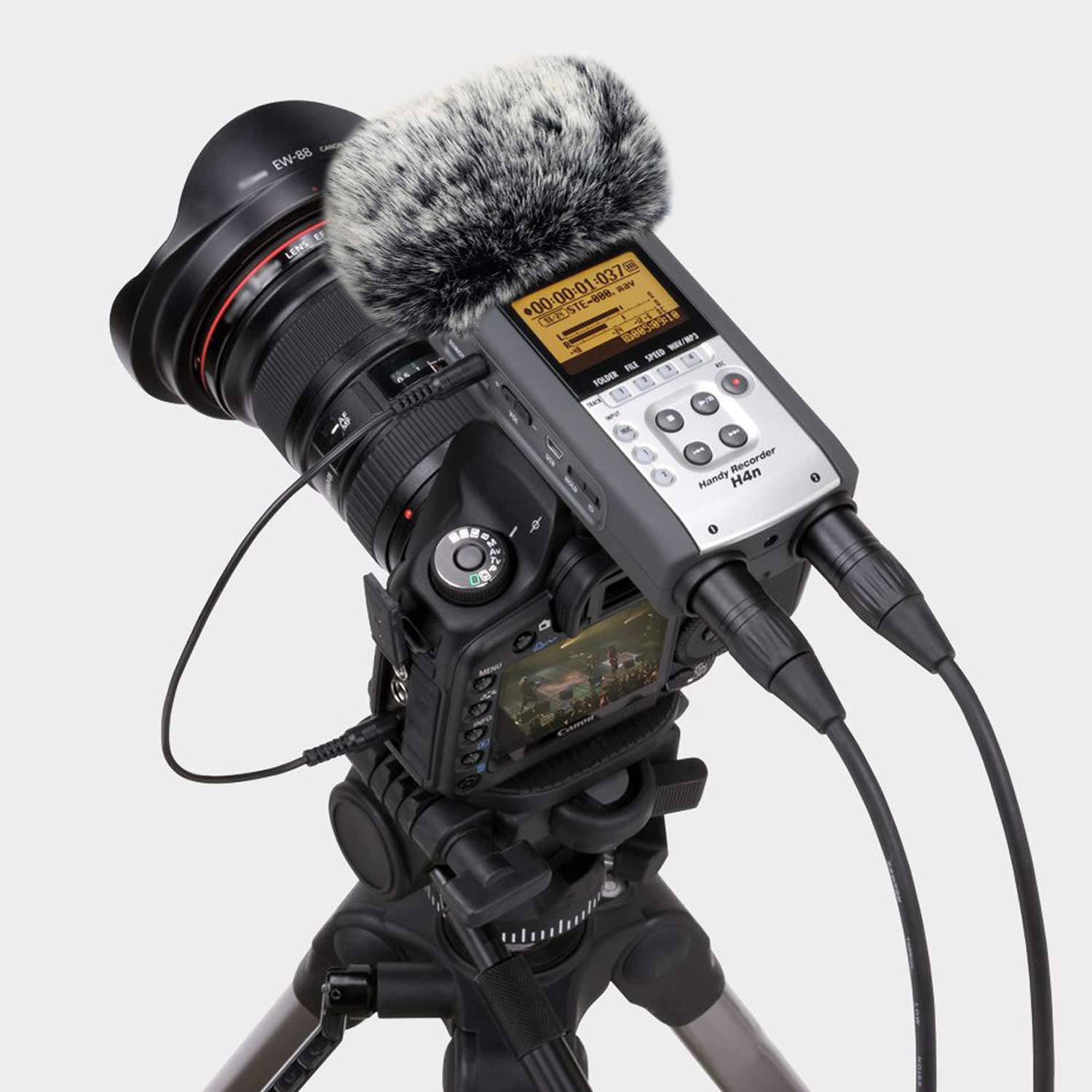 Windscreen Muff for Zoom H2n/H4n Handy Recorders, Zoom Mic Dead Cat Fur Windscreen Wind Screen for H2n H4n by YOUSHARES