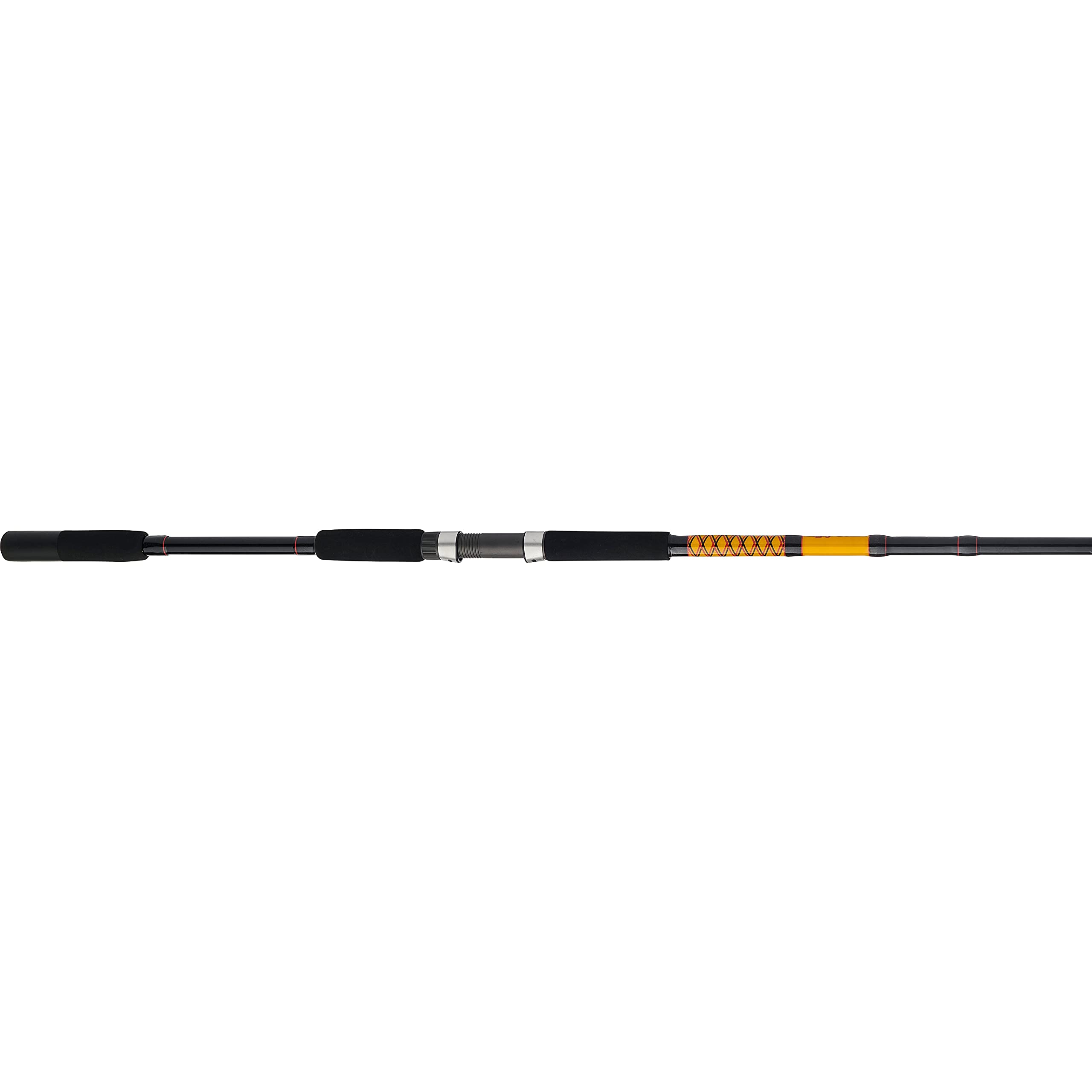 Ugly Stik 10' Bigwater Spinning Rod, Two Piece Surf Rod, 15-30lb Line Rating, Medium Heavy Power, Lightweight, Durable Graphite & Fiberglass Construction,black