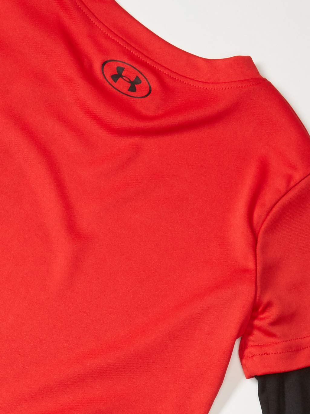 Under Armour Boys' UA Signature Slider LS, Versa Red, 4