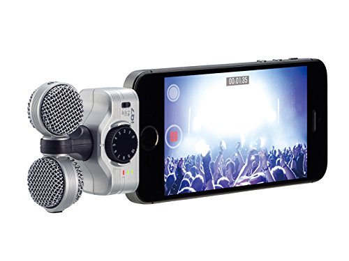 ZOOM iQ7 MS Stereo Microphone for iPhone/iPad/iPod touch