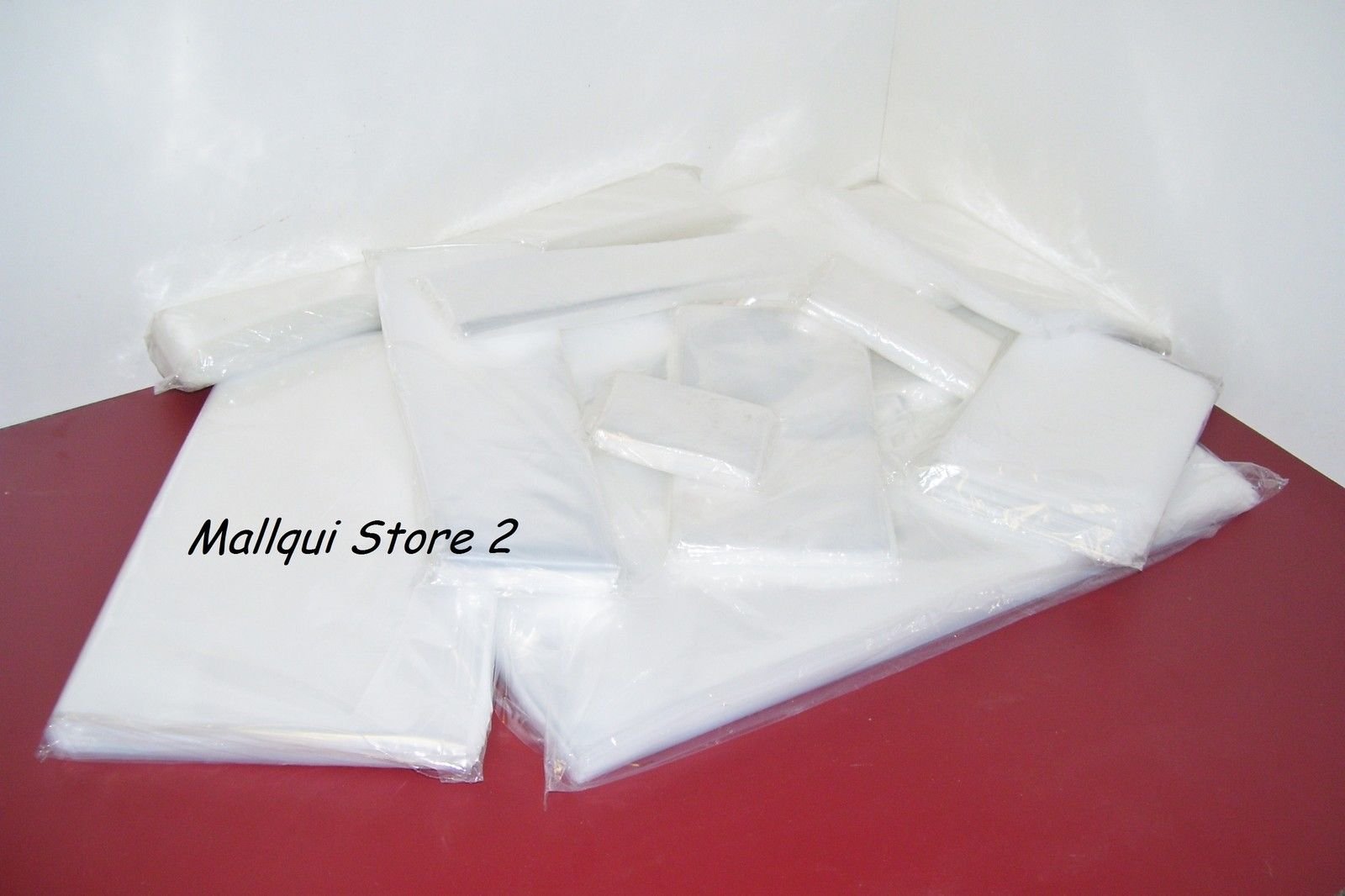 ULINE - 100 Clear 6 x 36 Poly Bags Plastic Lay Flat Open TOP Packing ULINE Best 2 MIL