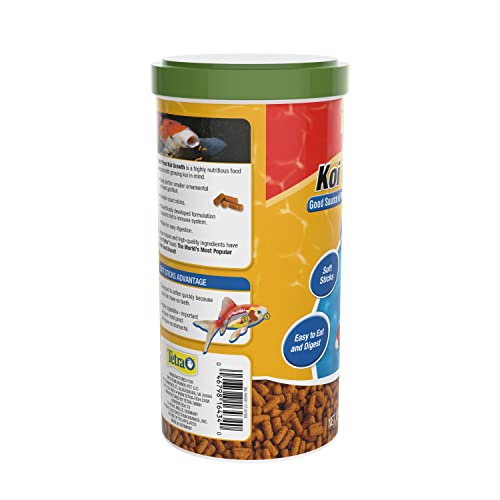 TetraPond High Protein Koi Growth Sticks Food, 9.52-Ounce