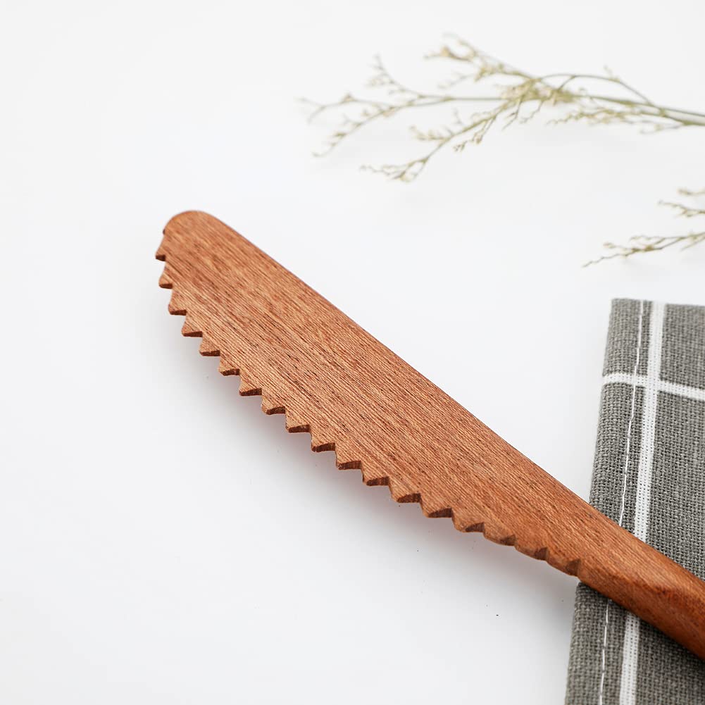 Wood Flatware Sets, Spoons and Forks Set, Reusable Utensils Set,3 Pieces Wooden Spoon Fork Knife Cutlery Set Wooden Dinner Utensil Set, Wooden Kitchen Dinnerware Portable Utensils for Home