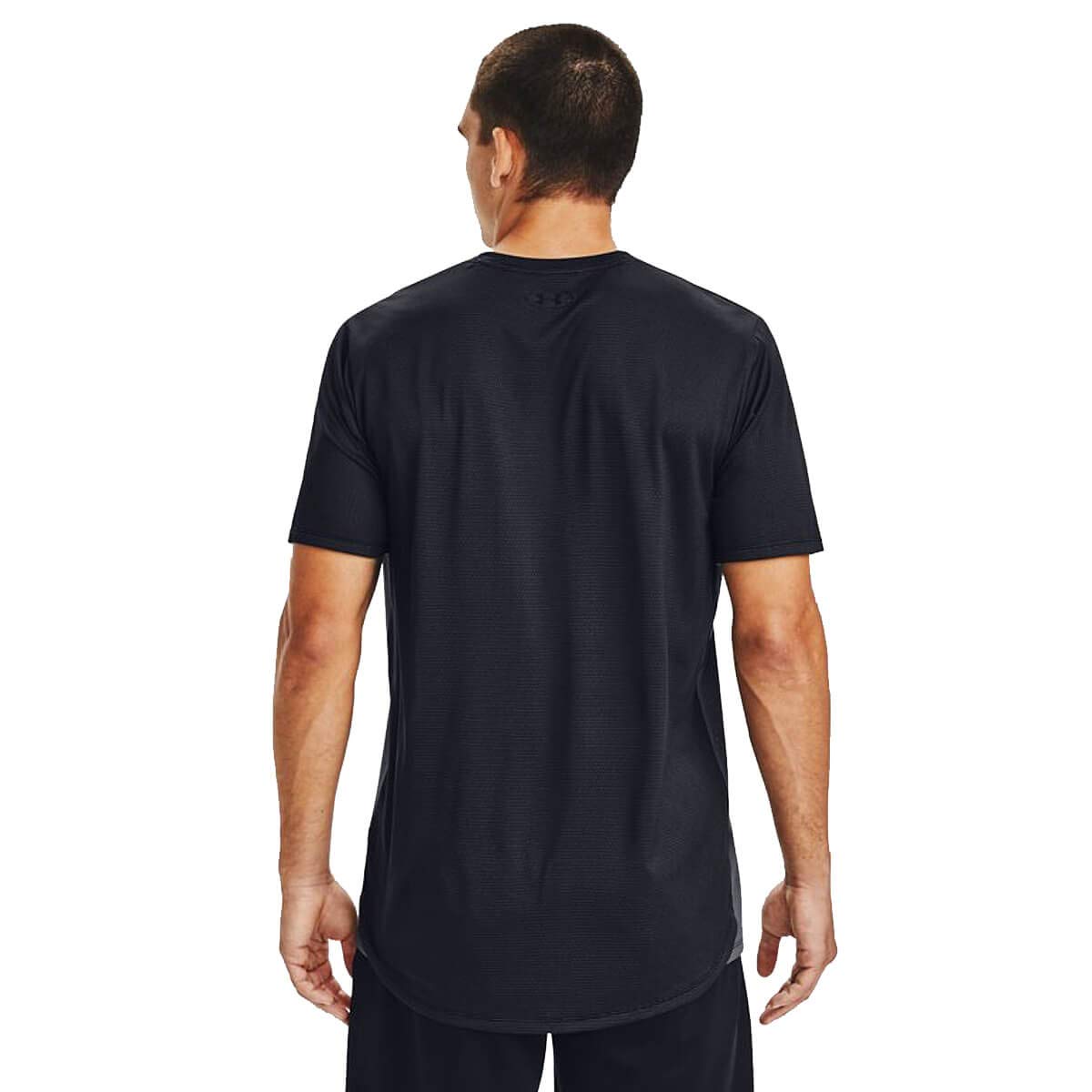 Under Armour Men's Training Vent Short-Sleeve T-Shirt , Black (001)/Black , Large