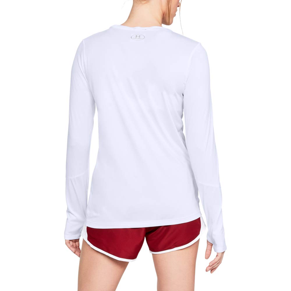Under Armour Women's UA Locker 2.0 Long Sleeve MD White