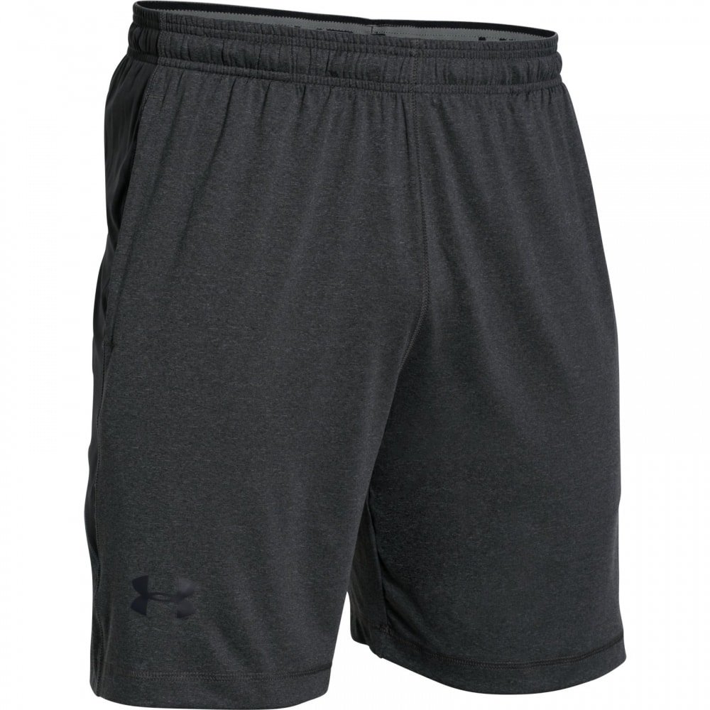Under Armour Men's Raid 8-inch Shorts , Carbon Heather (090)/Black , Medium