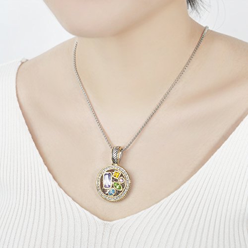 UNY Luxury Cable wire Pendant Box Chain Necklace Women Fashion Jewelry Multi CZ Unique Present Gifts Designer Inspired