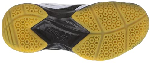 YONEX(ヨネックス) Unisex's Badminton Shoe, White/red, 8.5