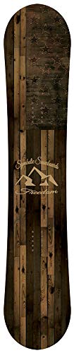 Symbolic Freedom USA Hybrid or Rocker Snowboard 140 145 150 155cm (140cm Rocker)