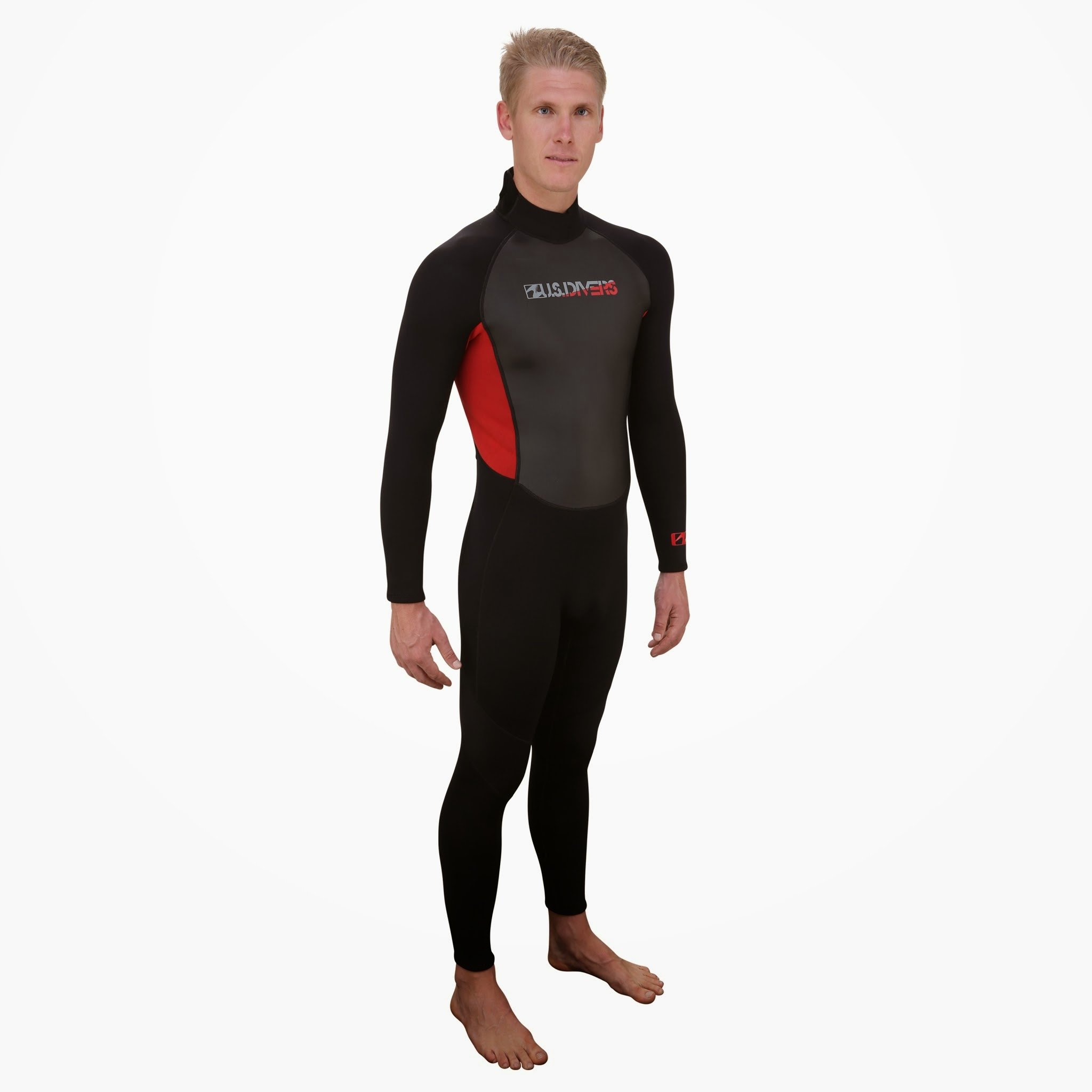 US Divers Mercury Wetsuit Full, Red, XX-Large