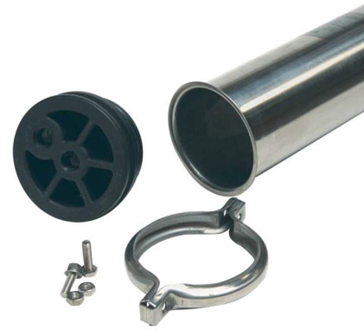 Stainless Steel Membrane Housing 4 x 40 1/2 Feed | Metal Reverse Osmosis Membrane Housing