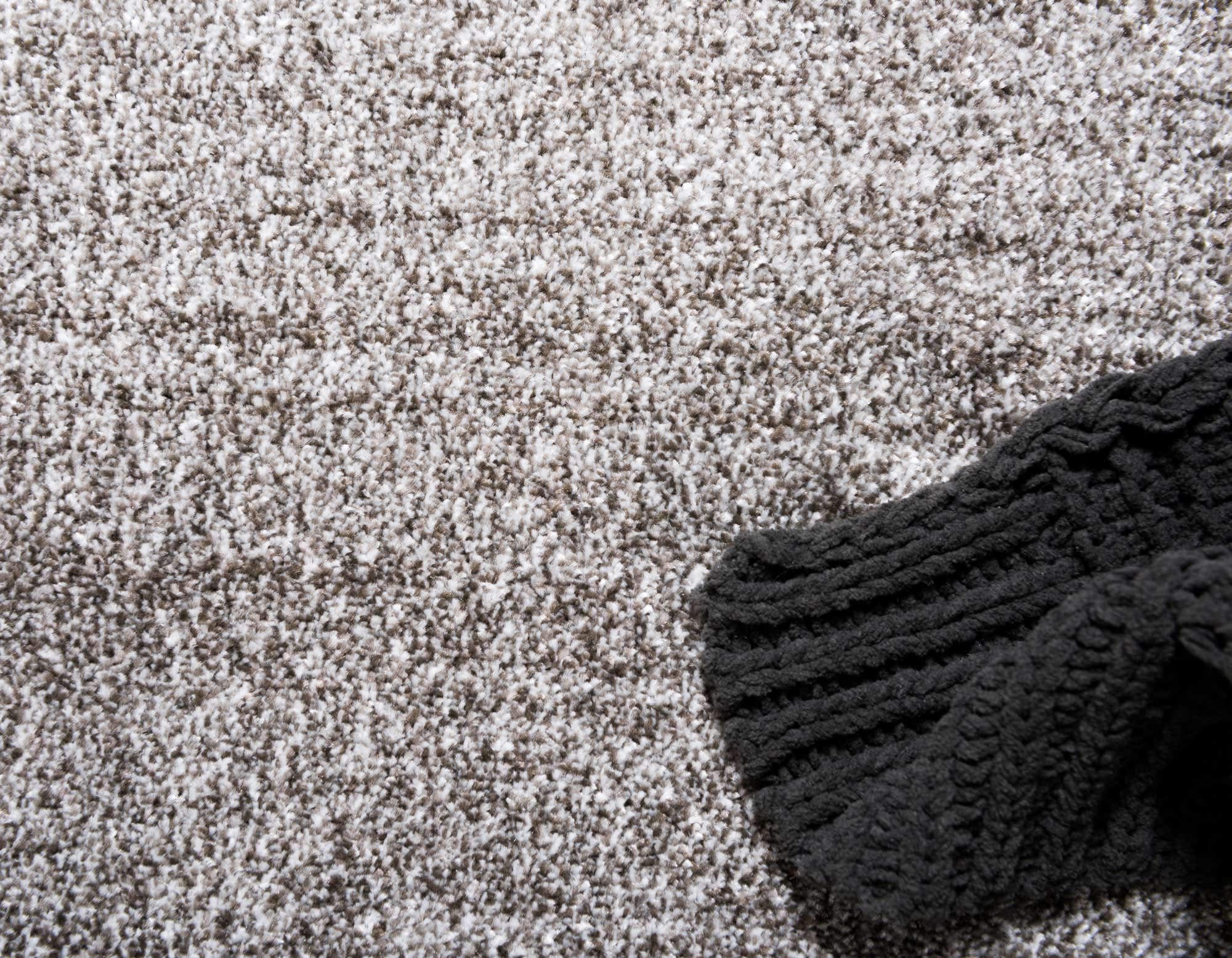 Unique Loom Del Mar Collection Area Rug - Abigail (9' x 12' Rectangle, Light Gray/ Black)