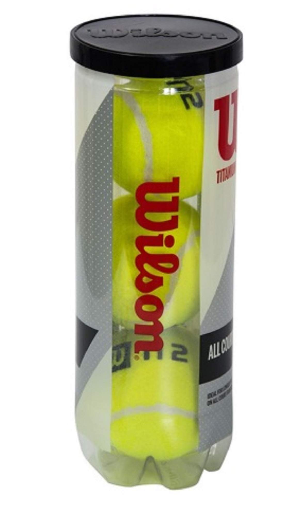 Wilson Sporting Goods Titanium 3 Tennis Balls (1-can)