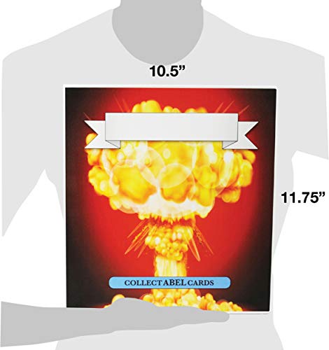 UniKeep Garbage Pail Kids GPK Themed Collectible Card Storage Binder - Complete With 20 Card Pages (Adam Bomb)