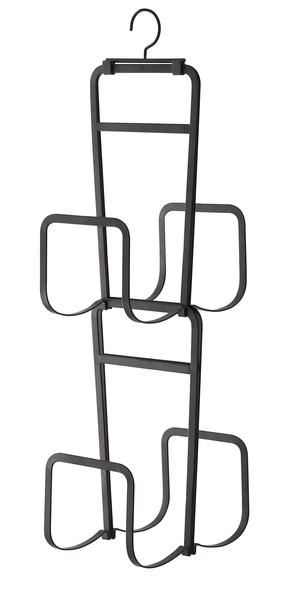 Yamazaki Bag Holder, Steel, Black, Anpassbar
